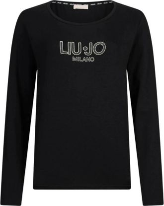 Liu Jo Femme, Tops, Noir, Taille: 42 FR Better T-shirt