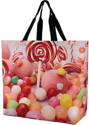 Generic Bonbons Sucr&eacute;s Sac A Main Femme L&eacute;ger Sacs D&eacute;contract&eacute; Sac Courses Pour Gym Quotidienne Universit&eacute;