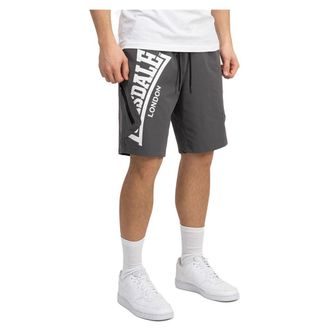 Lonsdale Herren ALRESFORD Shorts, Anthracite/White, S