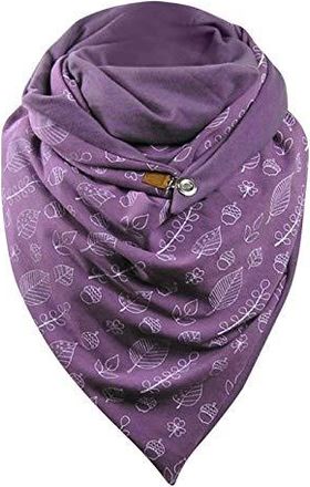 Generic Foulards humides M&eacute;nage Impression chaude Femmes &Eacute;charpe douce Foulards Femmes Jaune Noir, lilas, taille unique