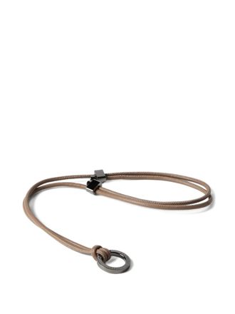 Brunello Cucinelli cordon pour lunettes &agrave; ornements m&eacute;talliques - Tons neutres