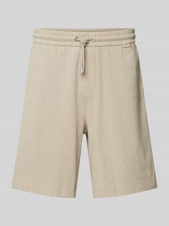 Calvin Klein Regular Fit Sweatshorts mit Label-Detail