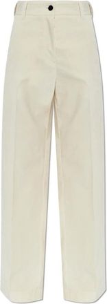Moncler Pantalon large - Femme - Pantalons - Beige - Taille: 40 FR