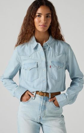 Levi's Classic Western Denim Shirt - Damen - Helle Waschung / Helle Waschung