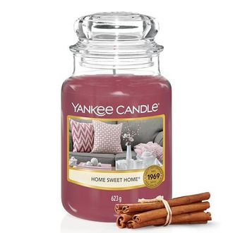 Yankee Candle Company Yankee Candle bougie jarre parfum&eacute;e | grande taille | Doux foyer | jusqu&agrave; 150 heures de combustion | Cadeaux pour femmes