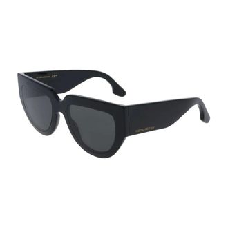 Victoria Beckham Femme, Accessoires, Noir, Taille: ONE Size Acetate Frame Lunettes de soleil