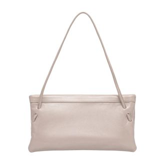 by FAR Mittlere Leder Umh&auml;ngetasche - - Bags - Damen - Beige - ONE SIZE