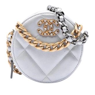 Chanel Sacoche Vintage Pre-owned - Femme - Pre-owned - Gris - Taille: ONE Size