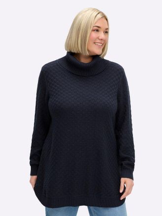 Sheego Strickpullover Pullover Langarm