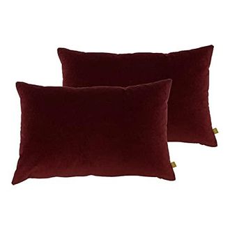 furn. Contra Kissen, Polyester, Oxblood, 40 x 60cm, 2