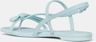Kate Spade New York Kate Spade Loop Flache Sandale f&uuml;r Frauen in Klarer Himmel, Gr&ouml;&szlig;e: 40.5 | Milano Calf