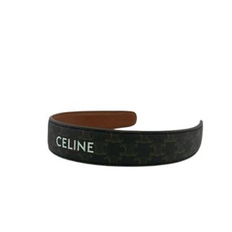 Celine Pre-owned Alice Band - Femme - Pre-owned - Brun - Taille: ONE Size