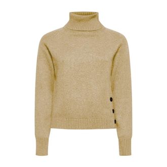 Silvian Heach Damen, Strickwaren, Beige, SGr&ouml;&szlig;e