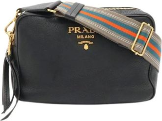Prada Sac pochette vintage doccasion - Femme - Pre-owned - Noir - Taille: ONE Size