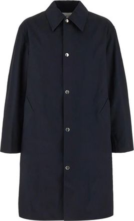 Ami Homme, Manteaux, Bleu, Taille: L Manteaux Élégants pour Toutes Saisons