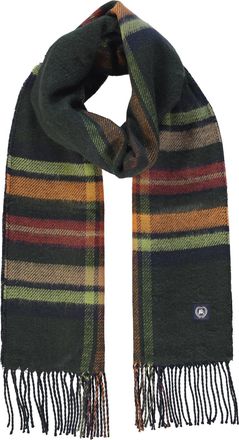 Lerros Herren Karo Schal mit Fransen