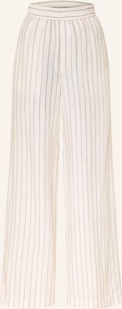 Part Two Marlenehose Mit Leinen weiss