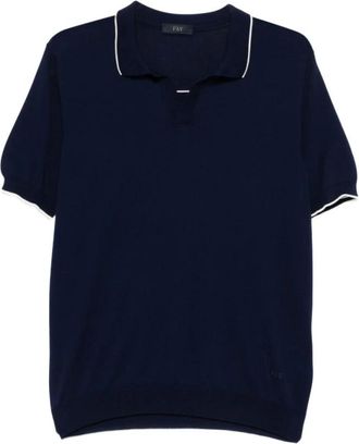 Fay Homme, Tops, Bleu, Taille: M Polo