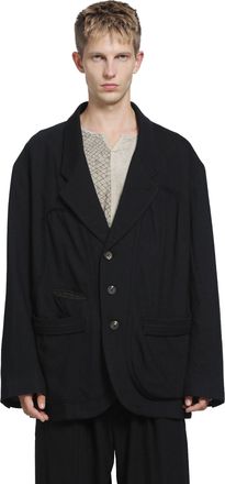 Ziggy Chen Bulge Placket 3 Button Blazer