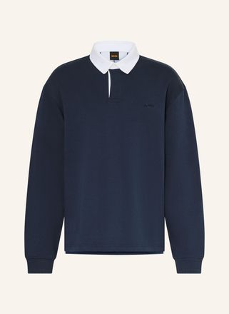 HUGO BOSS Jersey-Poloshirt Exis blau