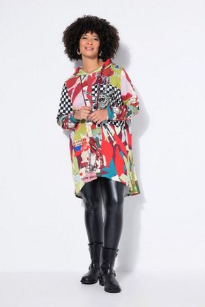 Angel Of Style Sweatshirt Hoodie Oversize Fit Patchmuster Kapuze