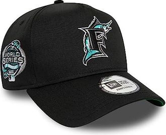 New Era Florida Marlins MLB Basecap E-Frame verstellbar World Series 2003 Kappe Schwarz - One-Size