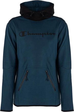 Champion Homme, Sweatshirts et sweats à capuche, Noir, Taille: S Sweat à capuche élégant avec impression avant