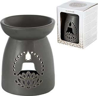 Puckator Brenner Essenza für Wachs, parfümiert aus Keramik, geschnitzt