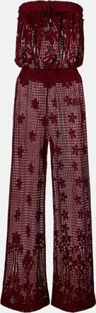 Melissa Odabash Combinaison Viv en dentelle de coton m&eacute;lang&eacute;