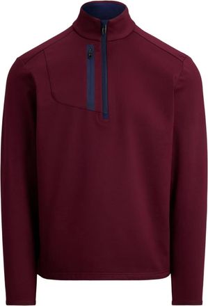 Ralph Lauren Sweatshirt mit Reißverschlusstasche - Rot