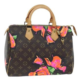 Louis Vuitton Sac &agrave; main en toile Pre-owned - Femme - Pre-owned - Brun - Taille: ONE Size