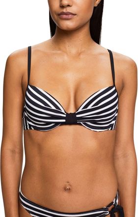 Esprit Damen Hamptons Beach Ay Rcs Pad.bra Bikini, Black 36/70 B EU