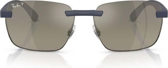 Ray-Ban unisex, Accessoires, Bleu, Taille: 59 MM Chromance Liteforce Lunettes de soleil