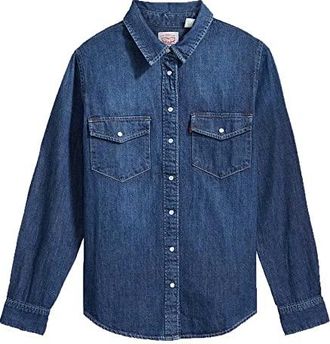 Levi's Femme Iconic Western Chemise à bouton bas, Air Space 2, XS