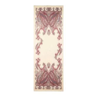 Etro Femme, Accessoires, Multicolore, Taille: ONE Size &Eacute;charpe en m&eacute;lange de cachemire avec imprim&eacute; plac&eacute;