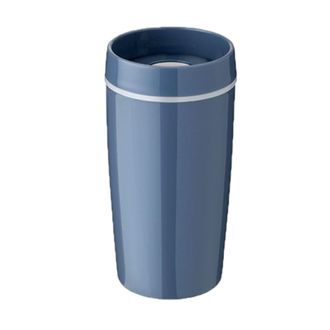Stelton Rig-TIG by Bring-IT to-Go - Becher/Thermobecher - Blue - Kunststoff/Silikon - (HxD) 16,5 x 8,5cm / 0,34 l
