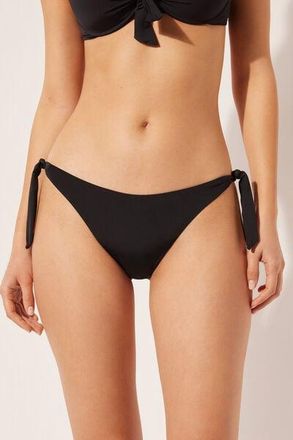Calzedonia Bikinihose Mit Schleifen Indonesia Schwarz