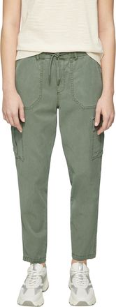 s.Oliver Strukturierte Jogpants mit Cargo-Taschen aus Viskosemix