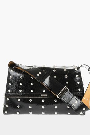 Alexander McQueen Studded Textured Leather Bag Alexander McQueen