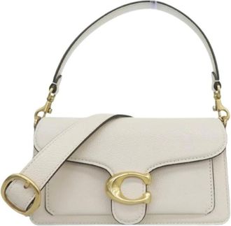 Coach Sac port&eacute; &eacute;paule Pre-owned - Femme - Pre-owned - Blanc - Taille: ONE Size