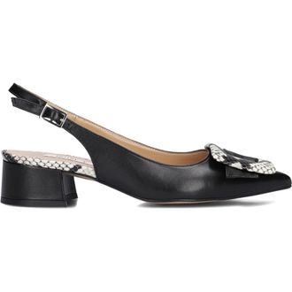 Notre-V Elegante Schwarze Slingbacks f&uuml;r Frauen - - Shoes - Damen - Schwarzk - 40 EU