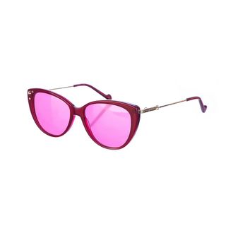 Liu Jo T&uuml;rkisfarbene ovale Sonnenbrille mit UV-Schutz - - Accessories - Damen - Lila - ONE SIZE