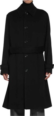 Lardini Homme, Manteaux, Noir, Taille: XL Manteau Trench en Cachemire