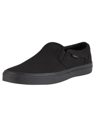 Vans Asher Canvas-Trainer, Schwarz