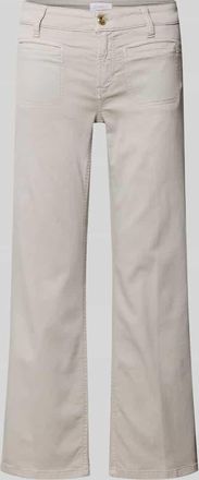 Cambio Cropped Jeans mit B&uuml;gelfalten und Eingrifftaschen