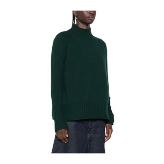 Be You Kaschmir-Rollkragenpullover - - Knitwear - Damen - Gr&uuml;n - XS