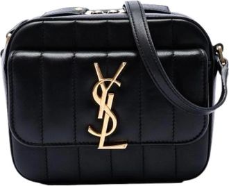 Saint Laurent Pre-owned Sac Bandouli&egrave;re Toy Vicky - Femme - Pre-owned - Noir - Taille: ONE Size