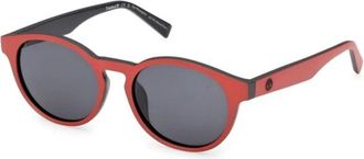 Timberland unisex, Accessoires, Rouge, Taille: 49 MM Lunettes de soleil