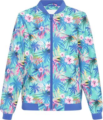 Mymo Jacke Frauen gr&uuml;n mehrfarbig