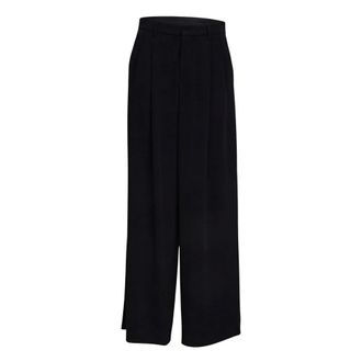 Max Mara Wide Hosen - - Trousers - Damen - Schwarzk - S